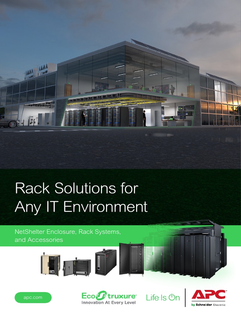 Rack Solutions APC | PDF | Data Center | Network Switch