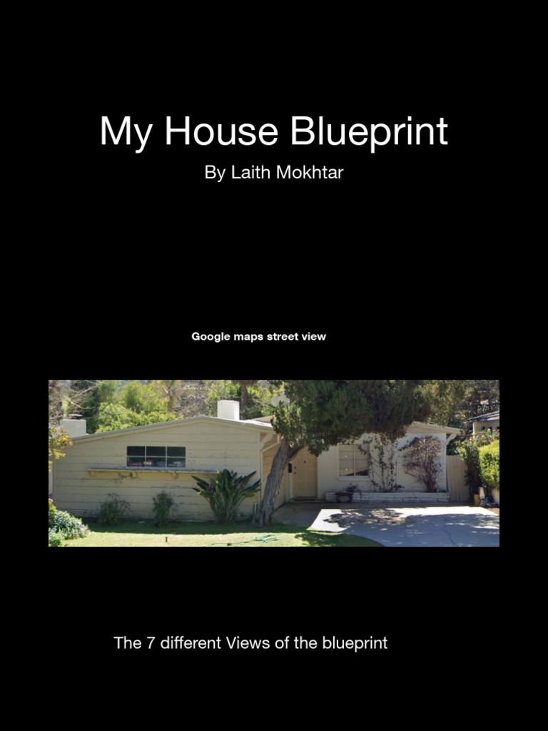 Laith Mokhtar - My House Blueprint | PDF