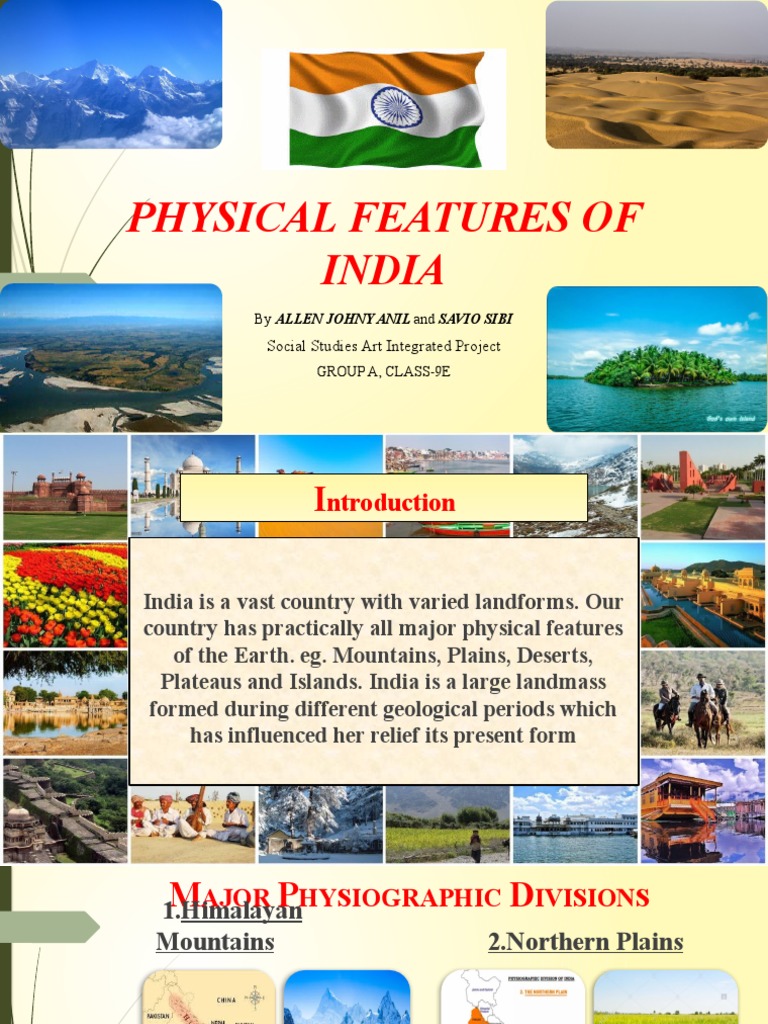 Major Landforms of India Explained | PDF | Himalayas | Plateau