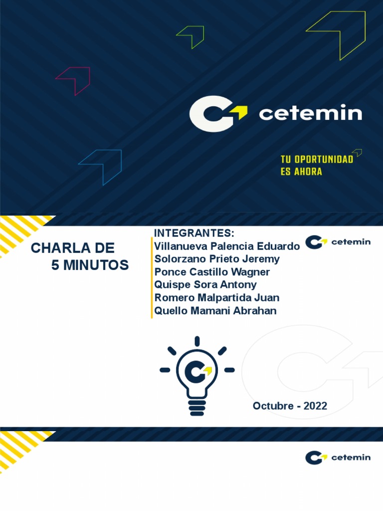 Plantilla de Cetemin | PDF