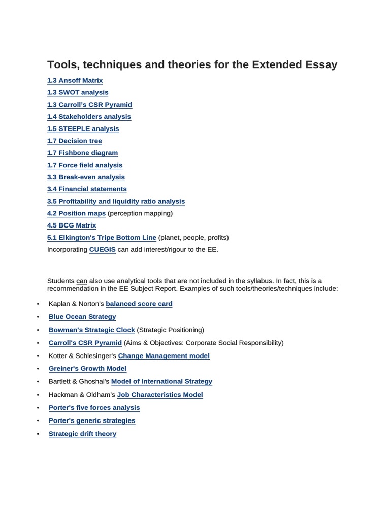 Tools and Techniques That You May Use | PDF | Computers