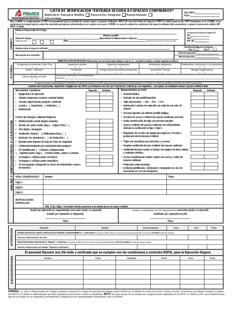 Formato - 002 LV-ESEC 102-PTI-GTO-0102 | PDF