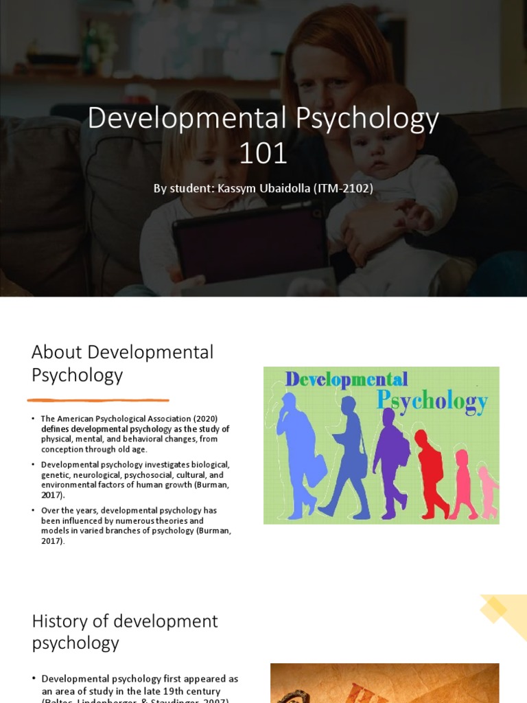 Developmental Psychology 101 | PDF | Developmental Psychology | Psychology