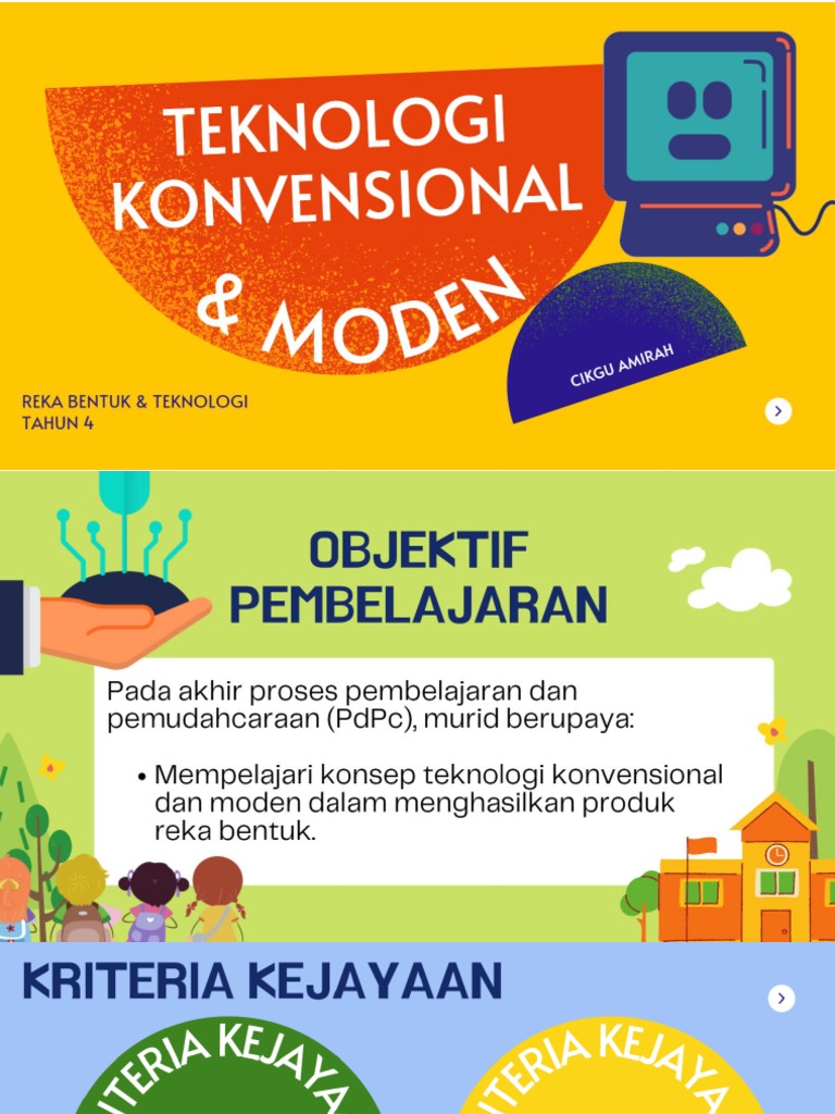 Teknologi Konvensional & Moden RBT Tahun 4 | PDF