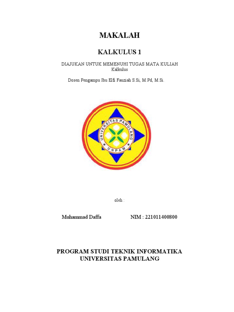 Tugas Makalah Uts 2022-2023 | PDF