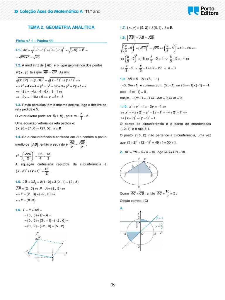 Cam A11 Tema 2 | PDF | Círculo | Geometria