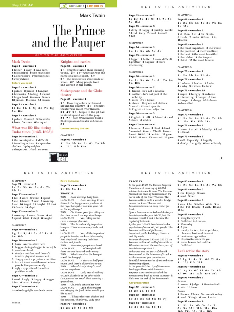 Prince Pauper Key | PDF