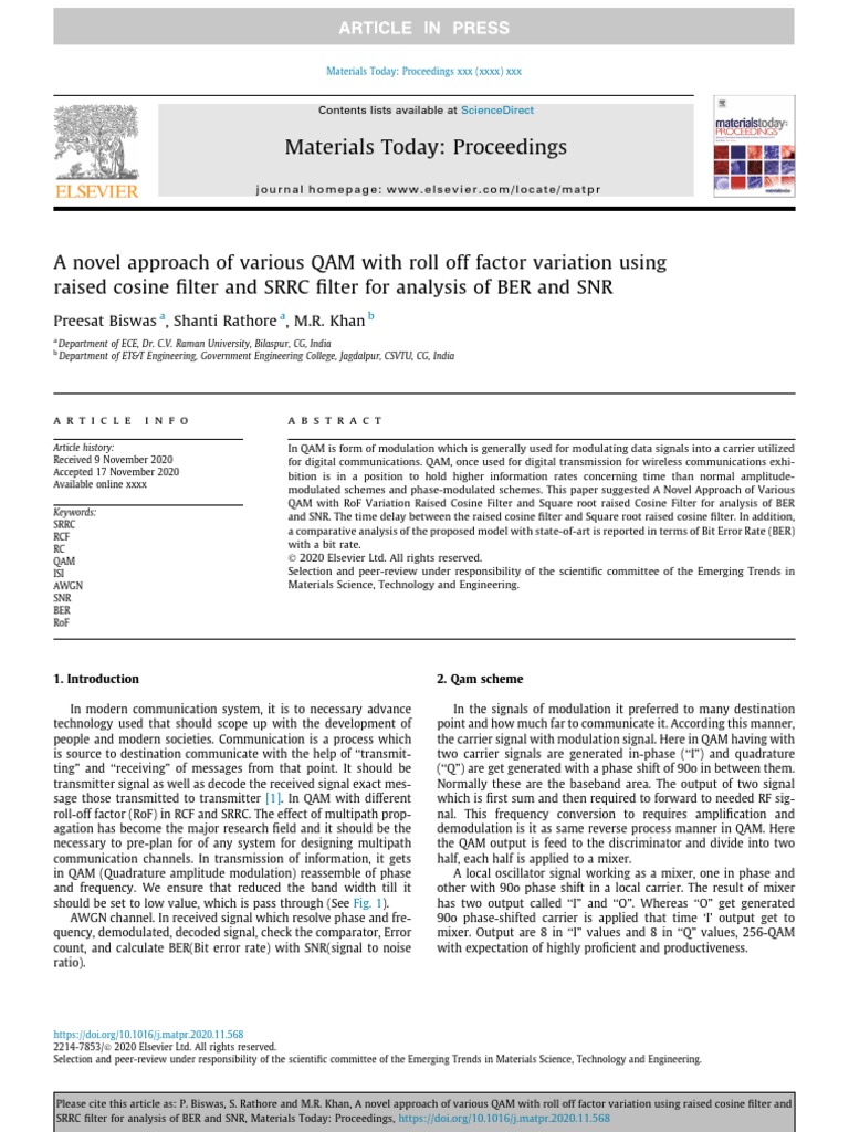 DSP 2021 | PDF | Modulation | Filter (Signal Processing)