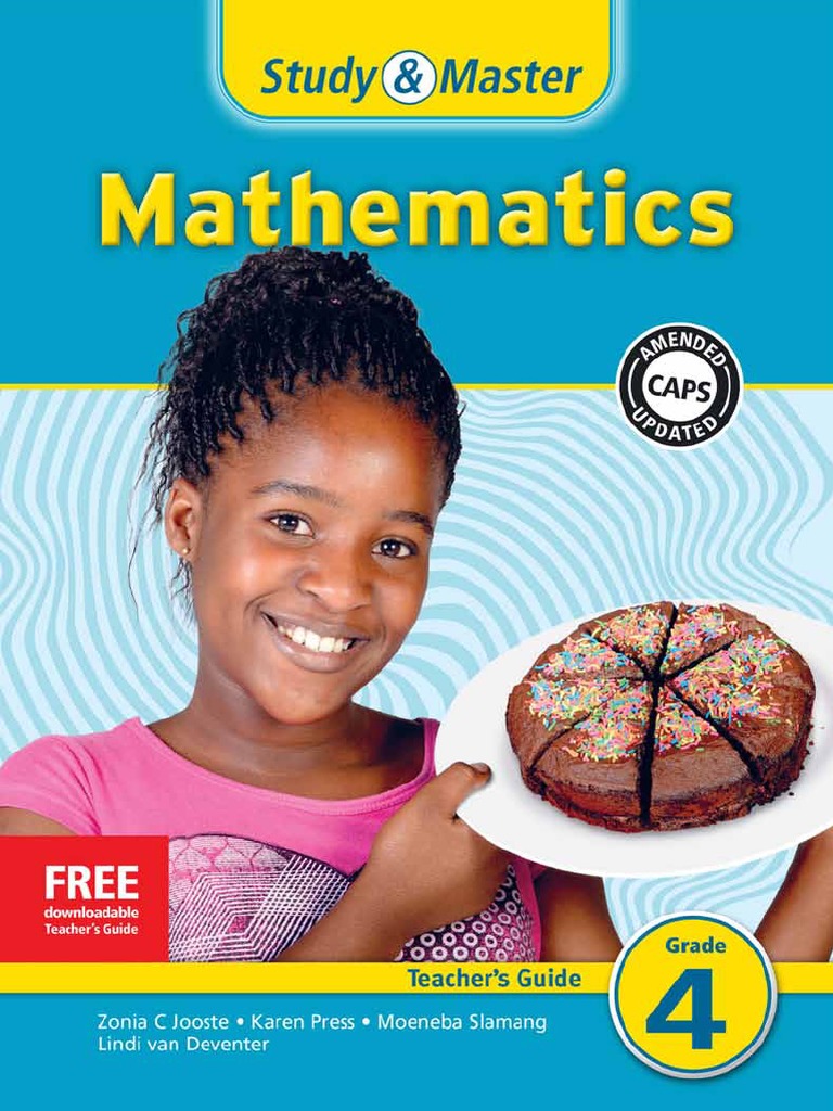 Study Master Mathematics Teachers Guide Grade 4 9781107284005AR | PDF ...