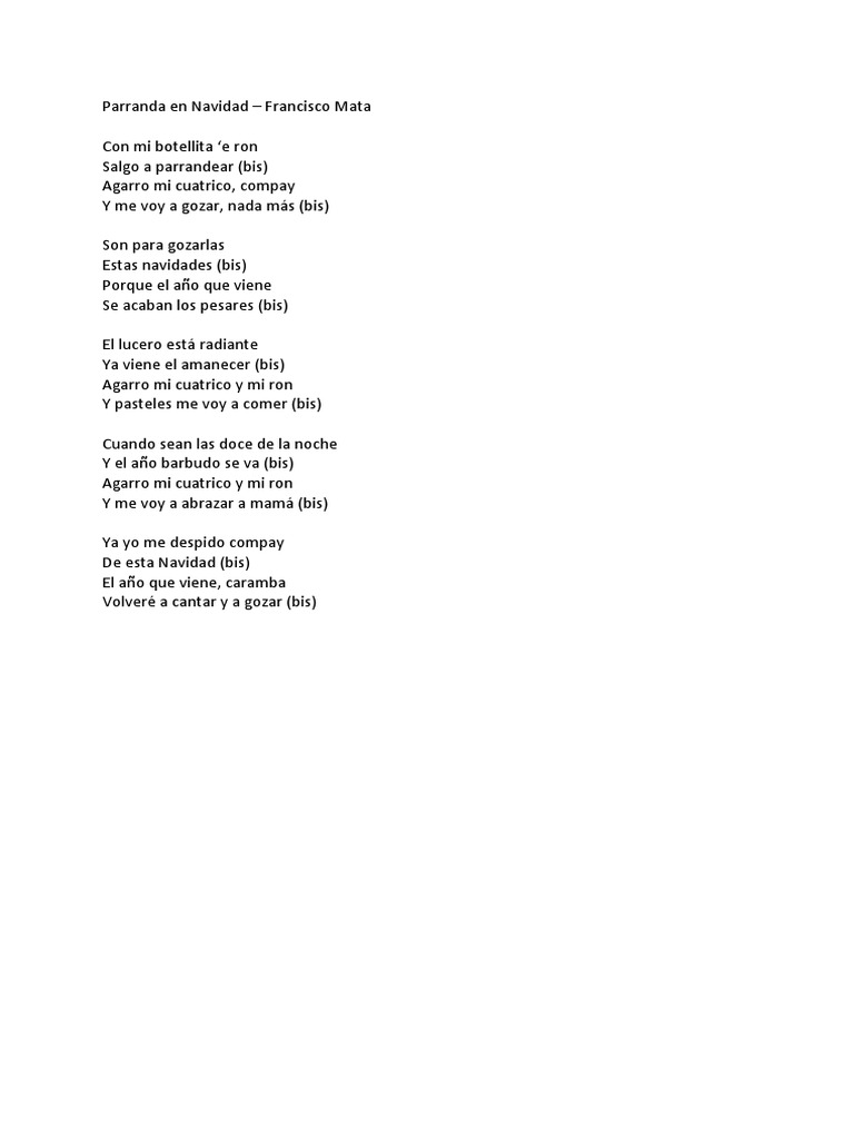 Parranda en Navidad | PDF
