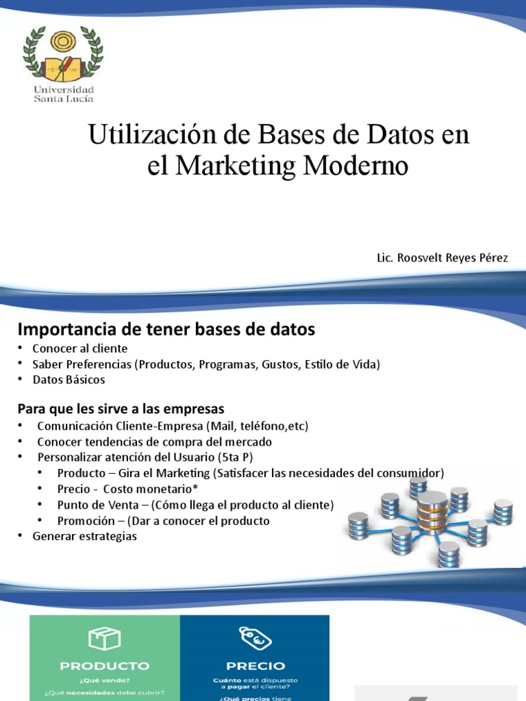 ME17 - Leccion03 - 1.utilización de Bases de Datos en El Marketing | PDF