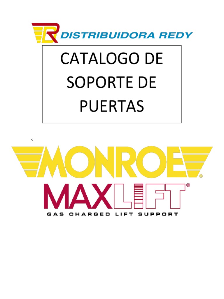 Catalogo Max Lift | PDF | Motor Vehicle Manufacturers | Car Manufacturers