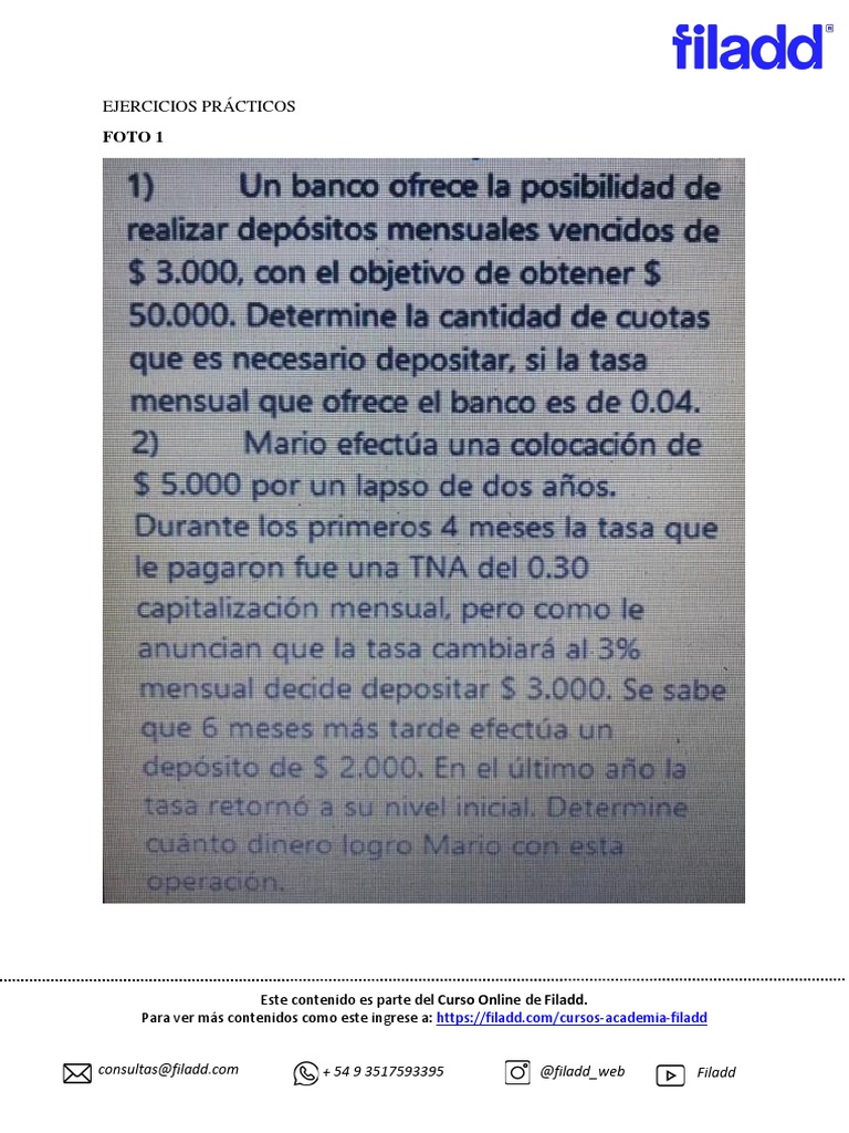 Ejercicios Practicos | PDF