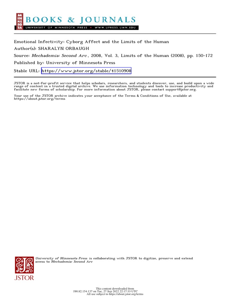 How Emotions and Affect May Arise in Artificial Beings: Insights from ...