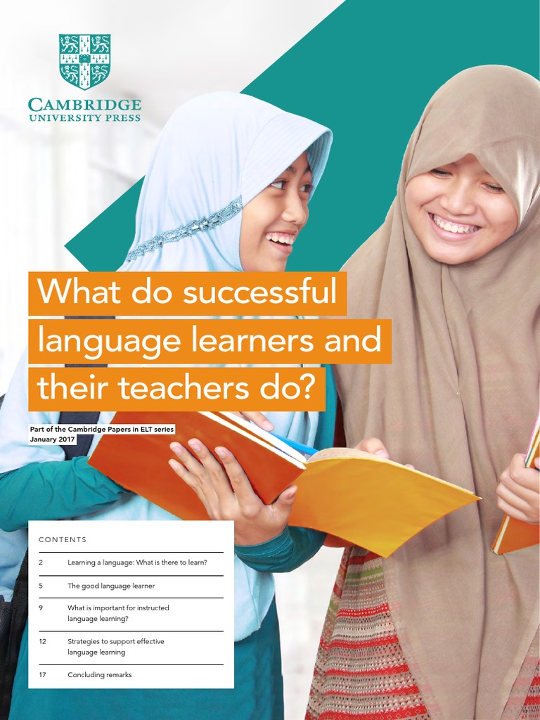 CambridgePapersinELT Successful Learners 2017 ONLINE | PDF | Learning ...