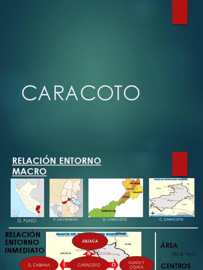 Analisis Del Distrito de Caracoto | PDF | Entorno natural | Contaminación