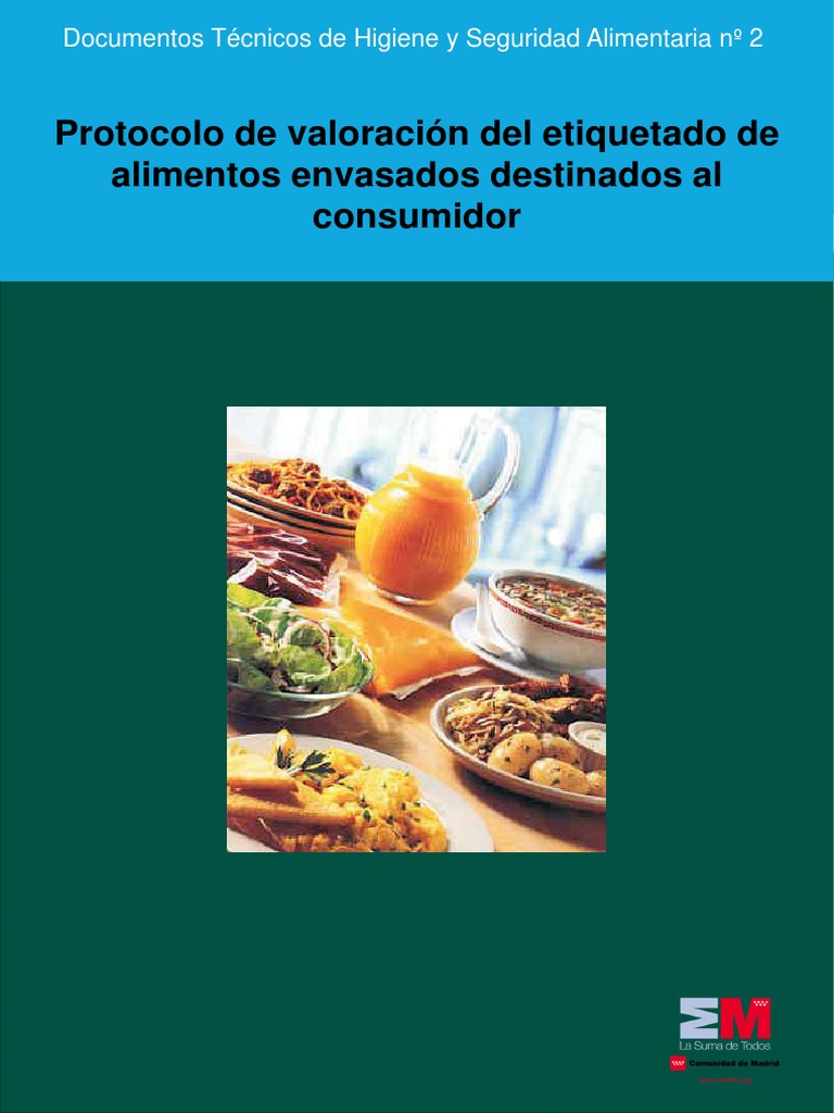 Documentos Técnicos de Higiene y Seguridad Alimentaria Nº 2. Protocolo ...