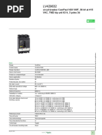 MCCB NSX 2024 | PDF | Alternating Current | Relay