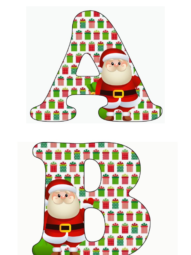 Abecedario Navideño | PDF