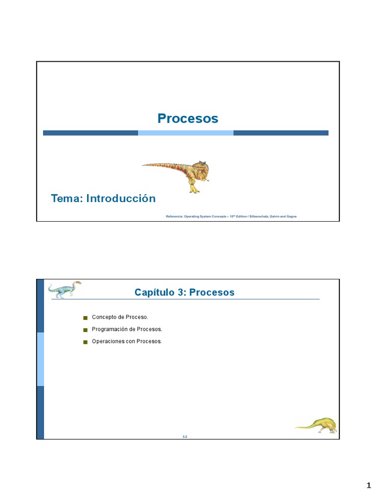 2022 SO - TE 03 - Procesos - Introducción | Descargar gratis PDF | Proceso (Computación ...