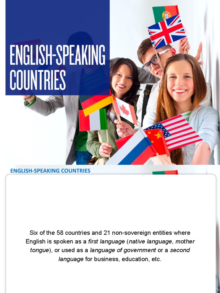 English-Speaking Countries Overview | PDF | Ireland | Australian Dollar