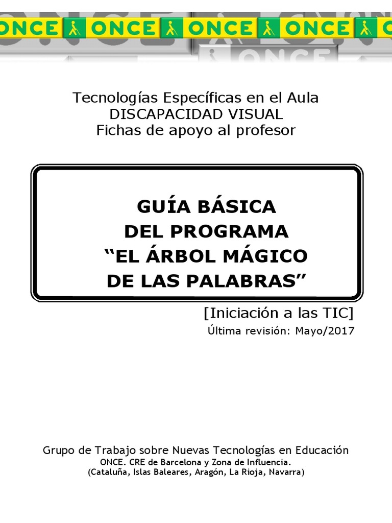 2.3 Guia Basica Del Programa El Arbol Magico de Las Palabras | PDF ...