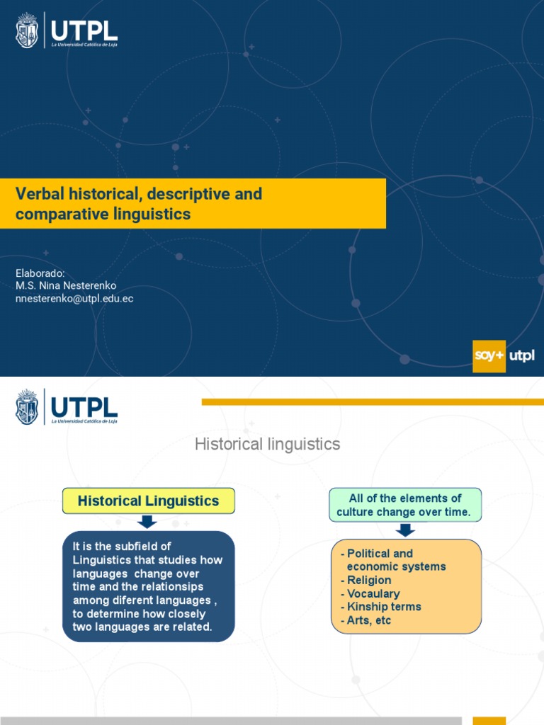 12 HISTORICAL DESCRIPTIVE and COMPARATIVE LINGUISTICS | PDF