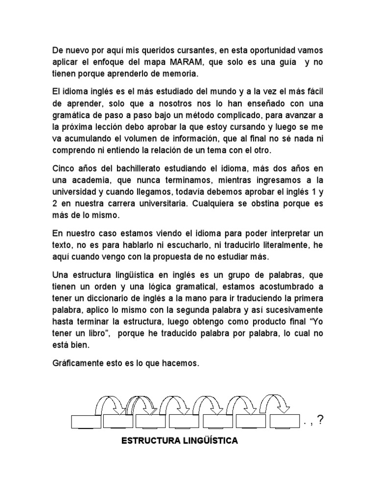 El Modelo Maram-Ii | PDF | Diccionario | Cerebro
