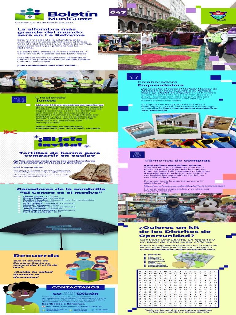 Boletin MuniGuate No. 47 | PDF