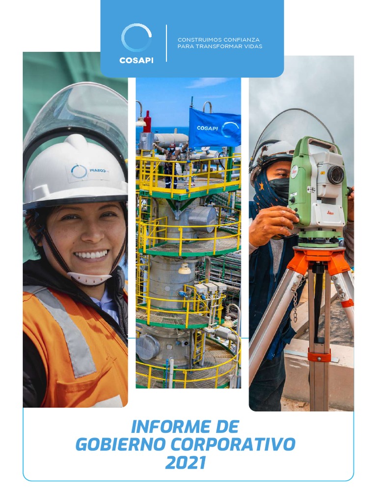Informe Gobierno Corporativo COSAPI 2021 | PDF | Auditoría | Gobierno corporativo