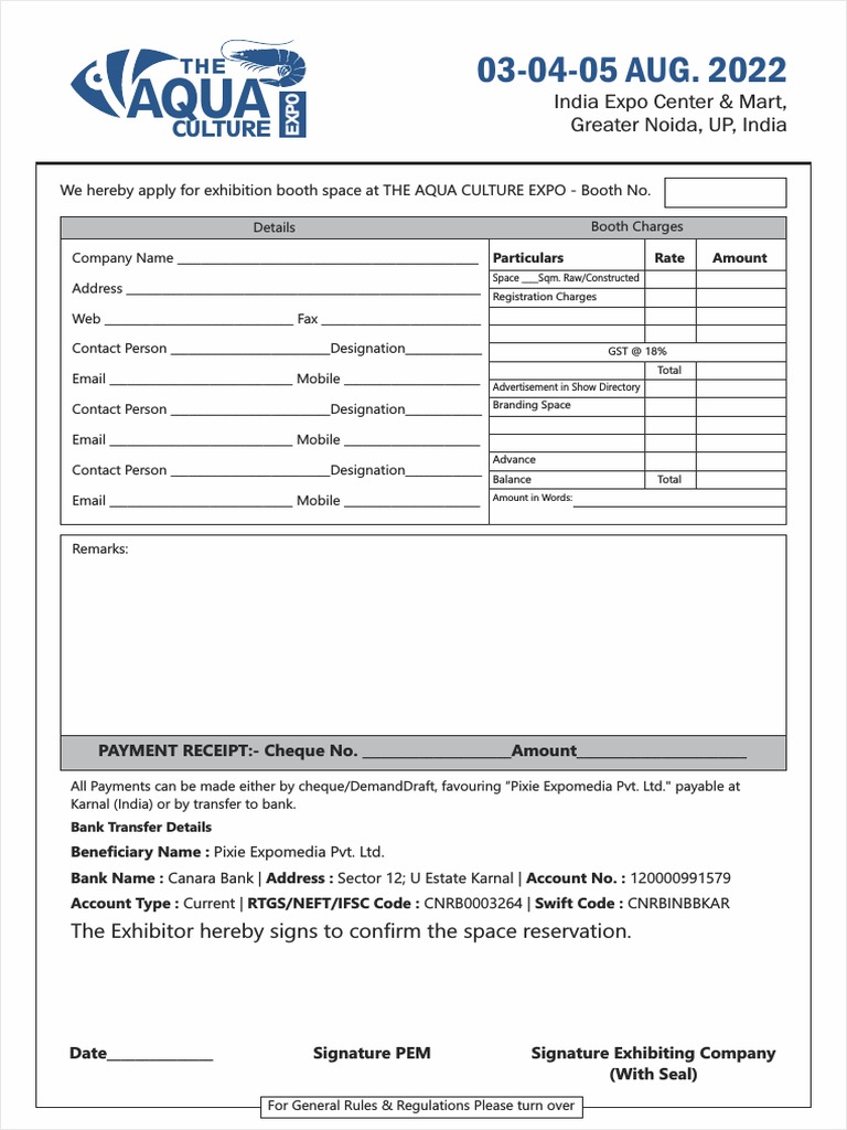 Aqua Application Form | PDF | Banks | Cheque