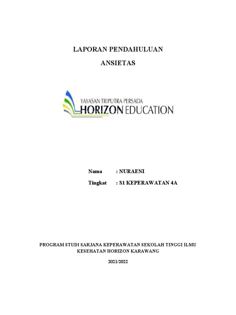 LP & SP Ansietas | PDF