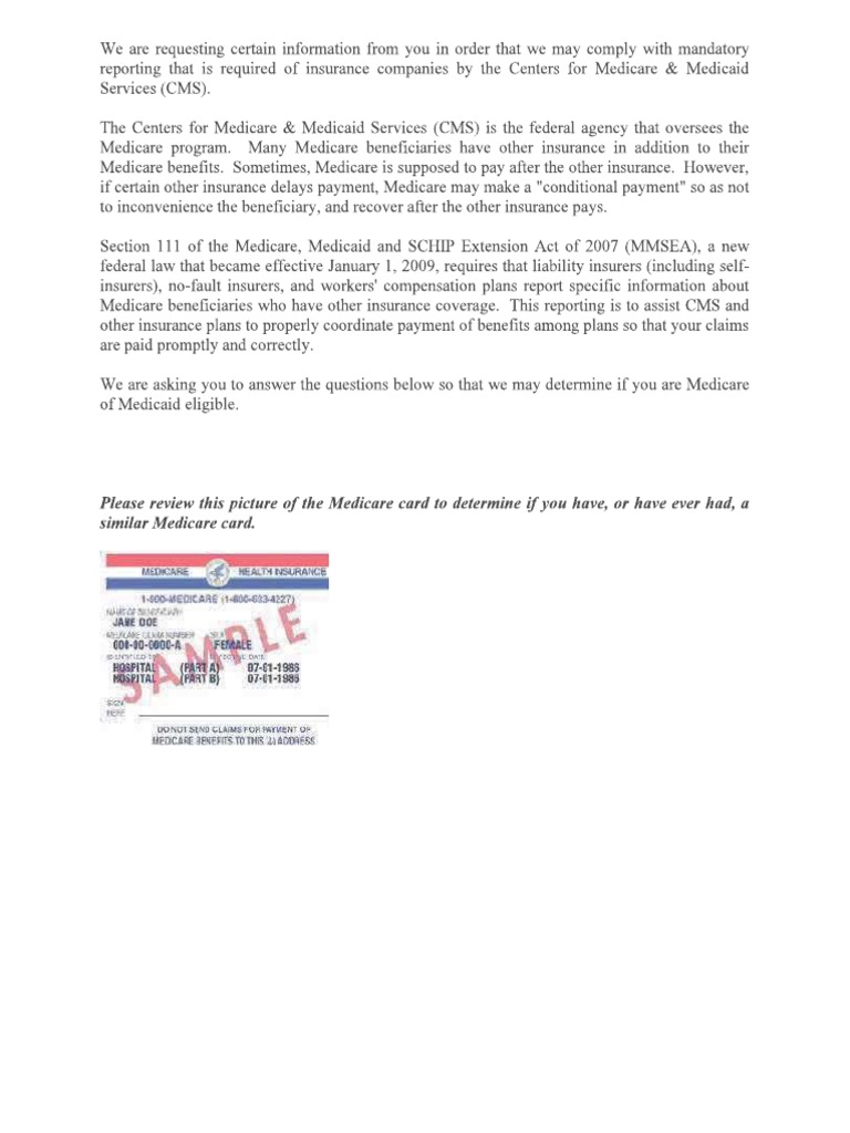 Insurance Form | PDF