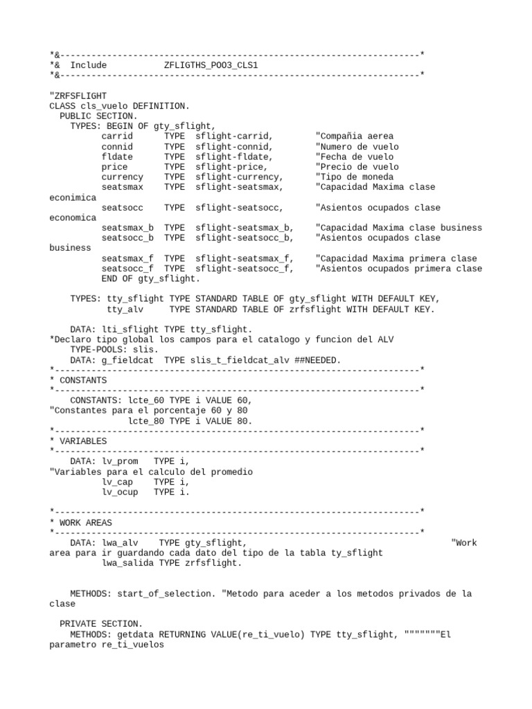 Zfligths Poo3 CLS1 | PDF | Ingeniería de software | Ciencias de la ...