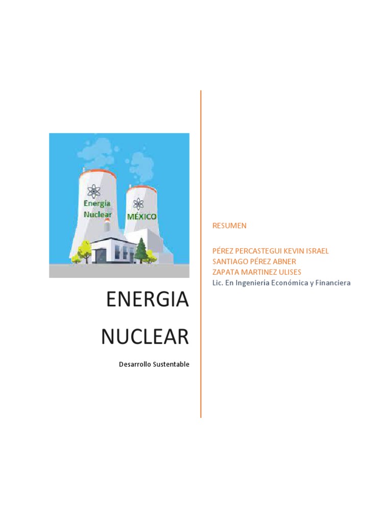 Exposicion | PDF | La energía nuclear | Fusión nuclear