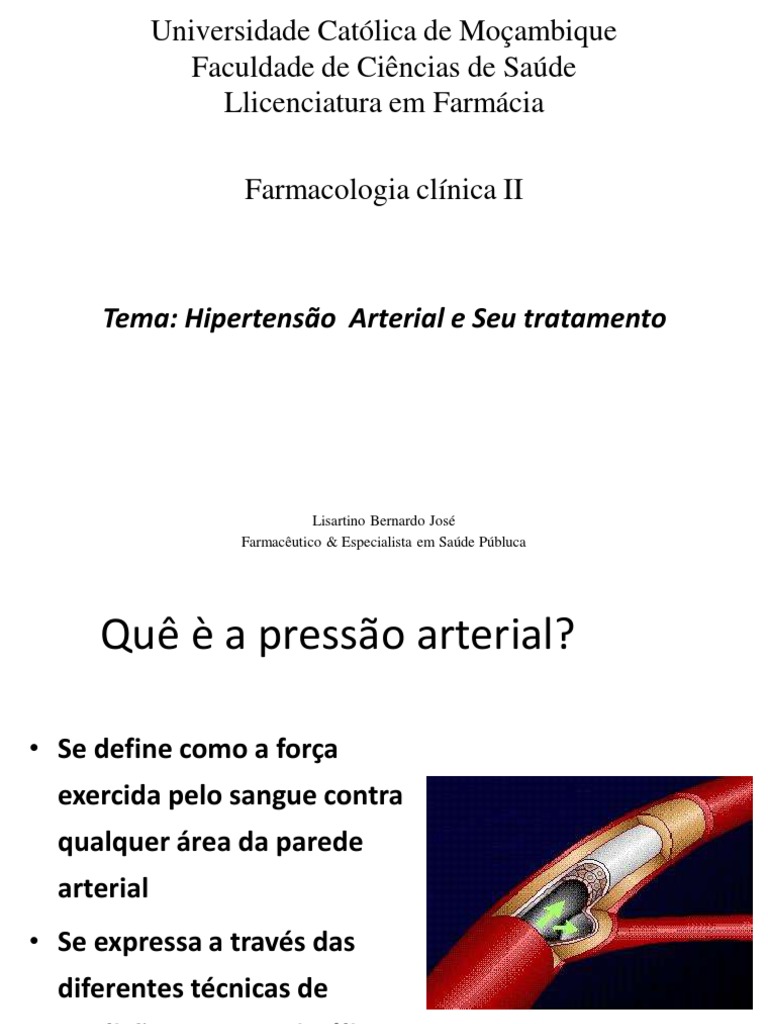 Aula 1 Hta | PDF | Hipertensão | Especialidades médicas