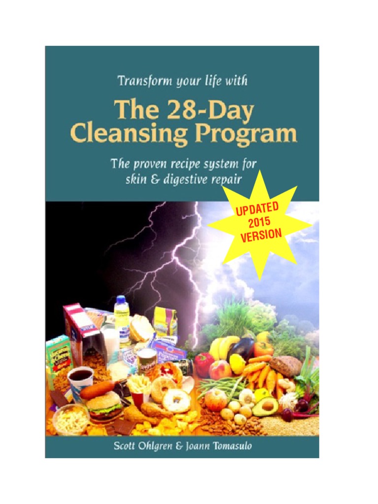 28 Days Cleansing Program (2015) | PDF | Pesto | Pickling