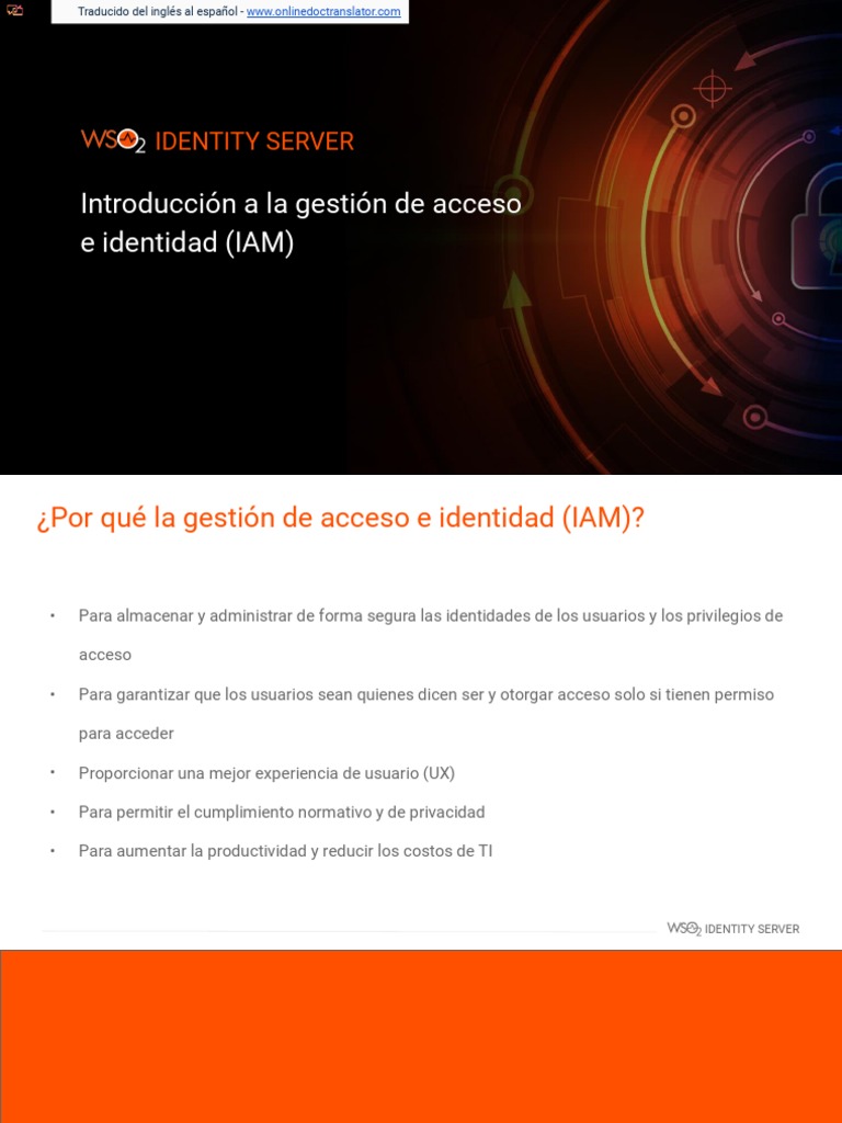 Introduction To Identity and Access Management - En.es | PDF | Usuario ...