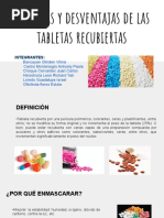 Tipos y Proceso de Tabletas Recubiertas | PDF | Tableta (Farmacia ...