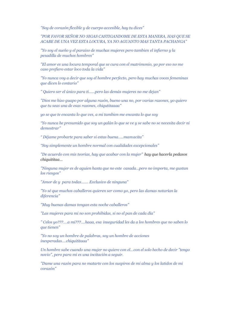 Frases Mauricio Garces | PDF