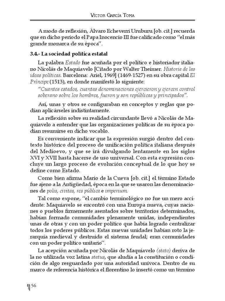 01 Teoría General Del Estado y Derecho Constitucional - Víctor García ...