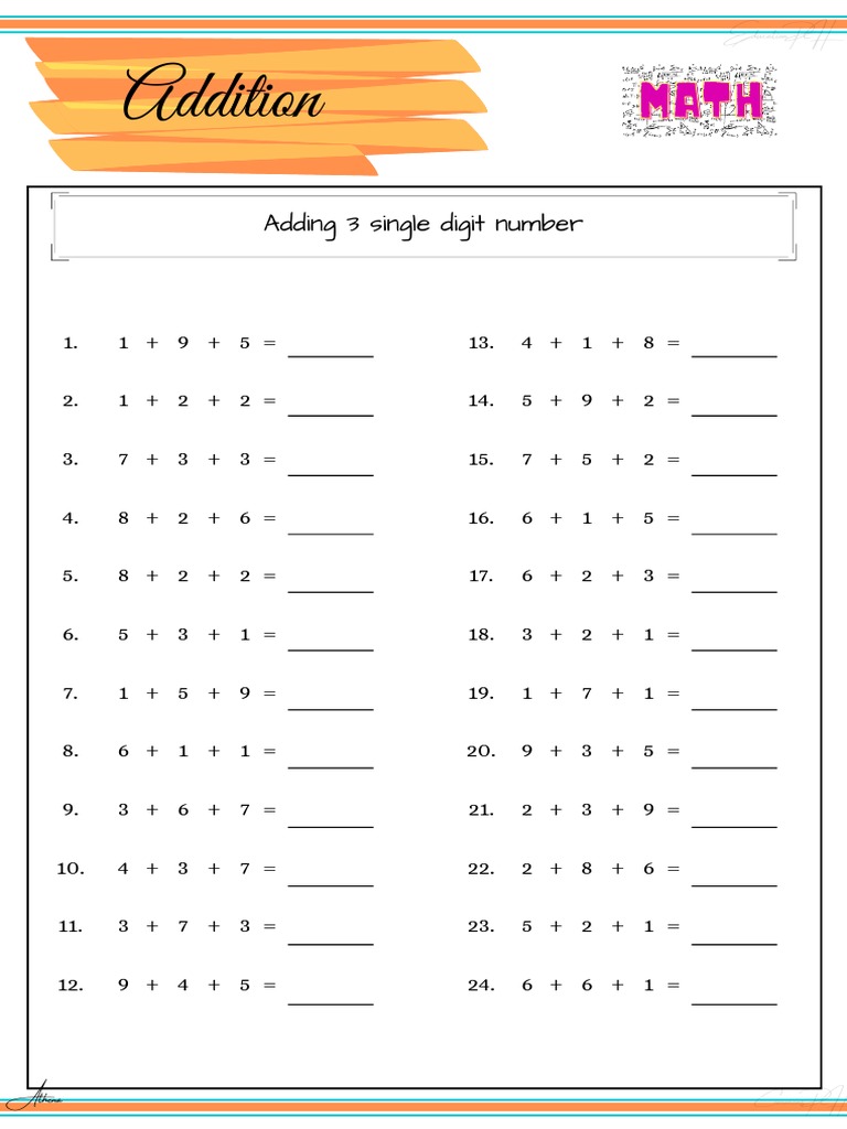 Addition III | PDF