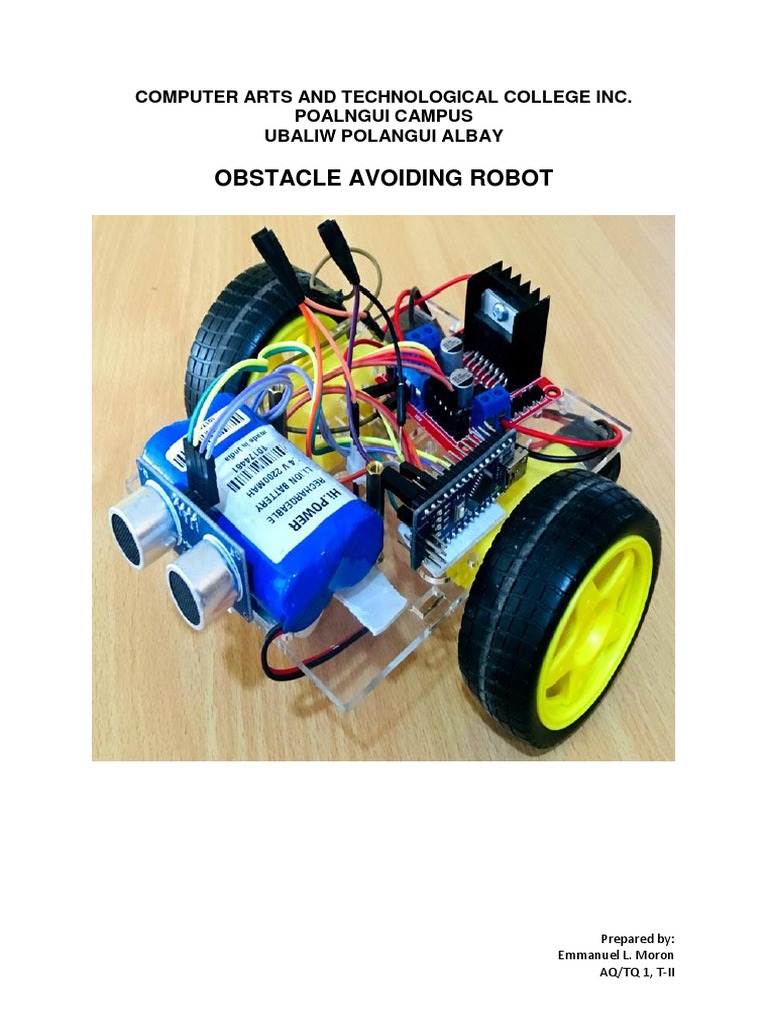 Obstacle Robot Module | PDF | Robot | Robotics