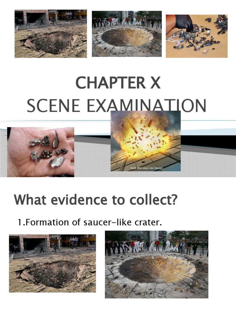 Cri 311-Chapter 10-Scene Examination | PDF | Gas Chromatography | Odor