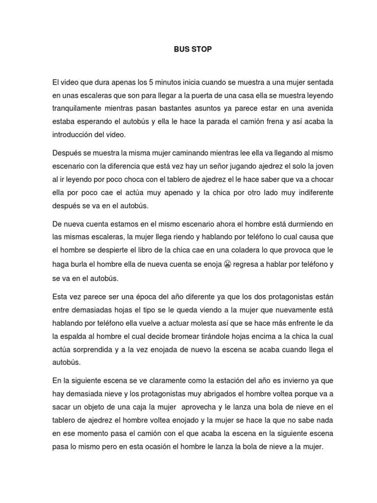 Bus Stop .. | PDF | Juegos tradicionales | Juegos competitivos