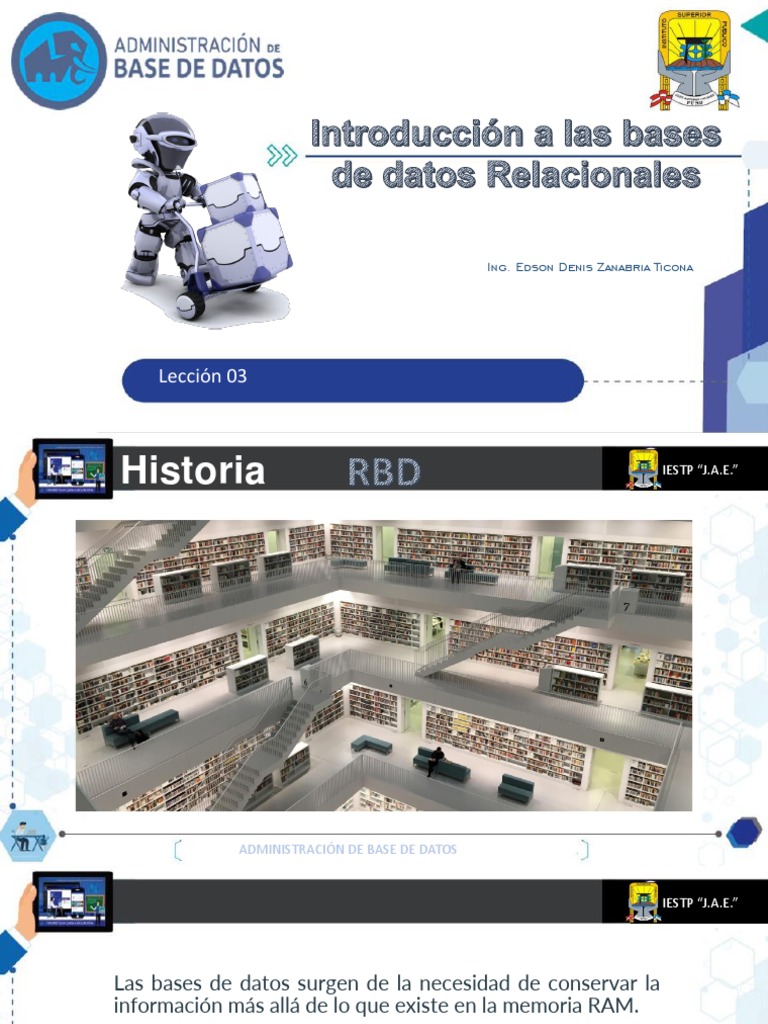 Leccion 5 | PDF | Bases de datos | Ciencias de la Información