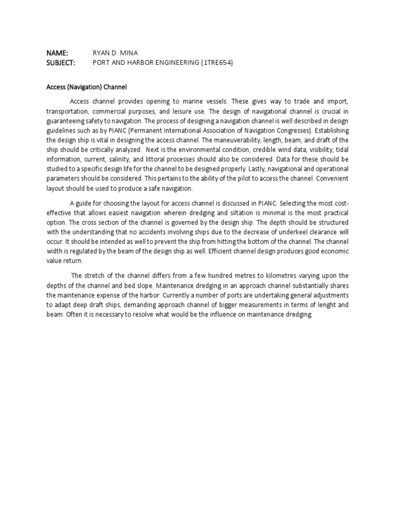 Ports and Harbor Engineering | PDF | Earthquakes | Ships