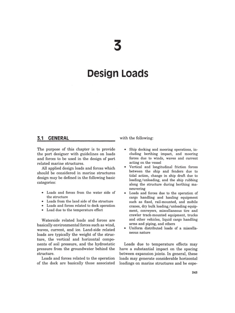Design Loads | PDF