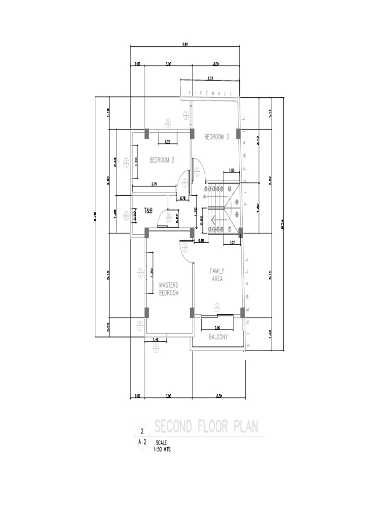 Lab Exam 2nd Floor Plan | PDF