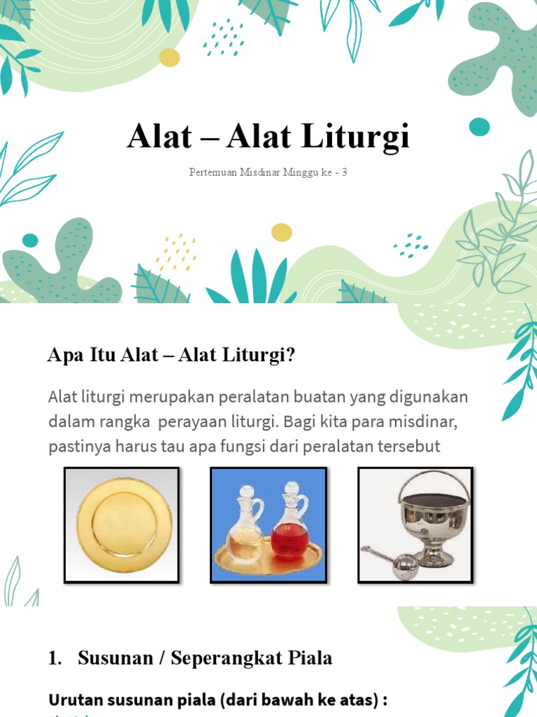 Alat - Alat Misa & Sikap Misa | PDF | Agama & Spiritualitas